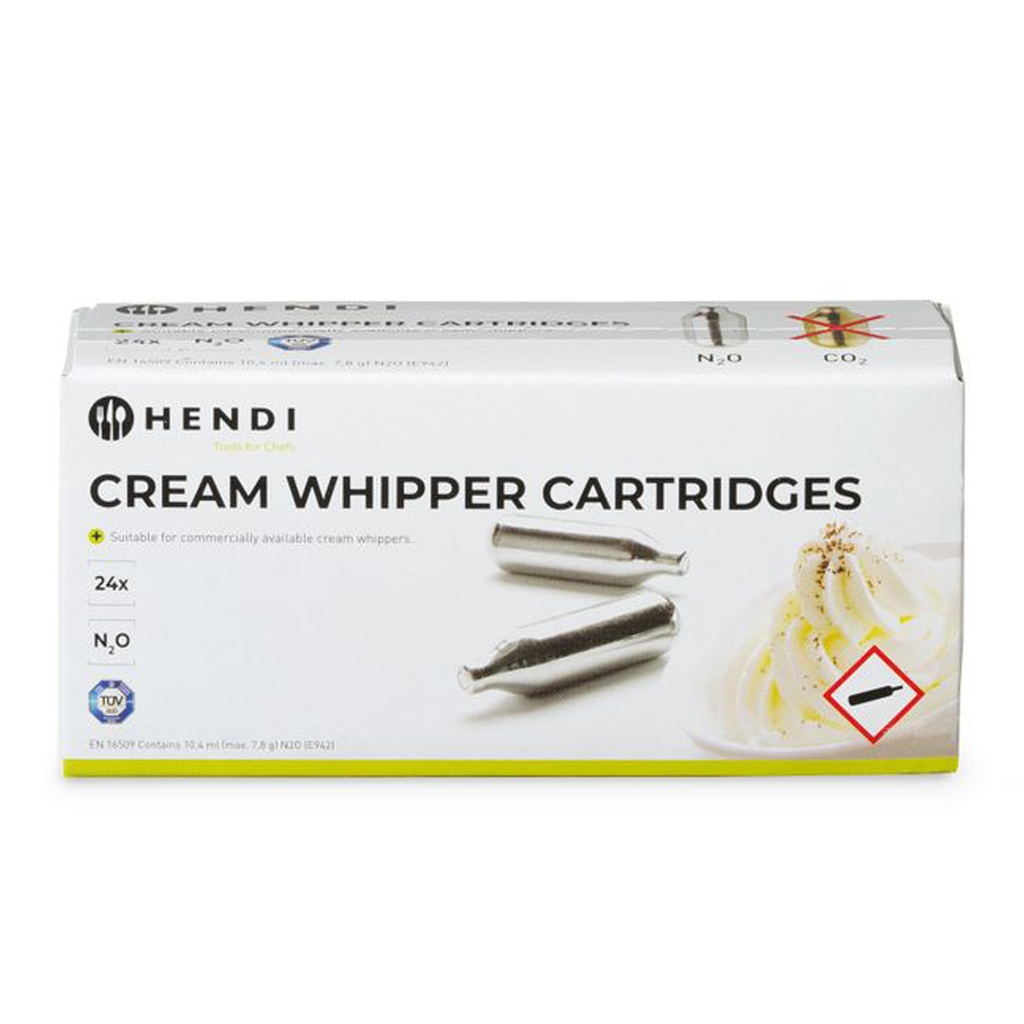 Whipped cream patterns Hendi - 24 pcs - 588215 | Horeca Meeuwissen